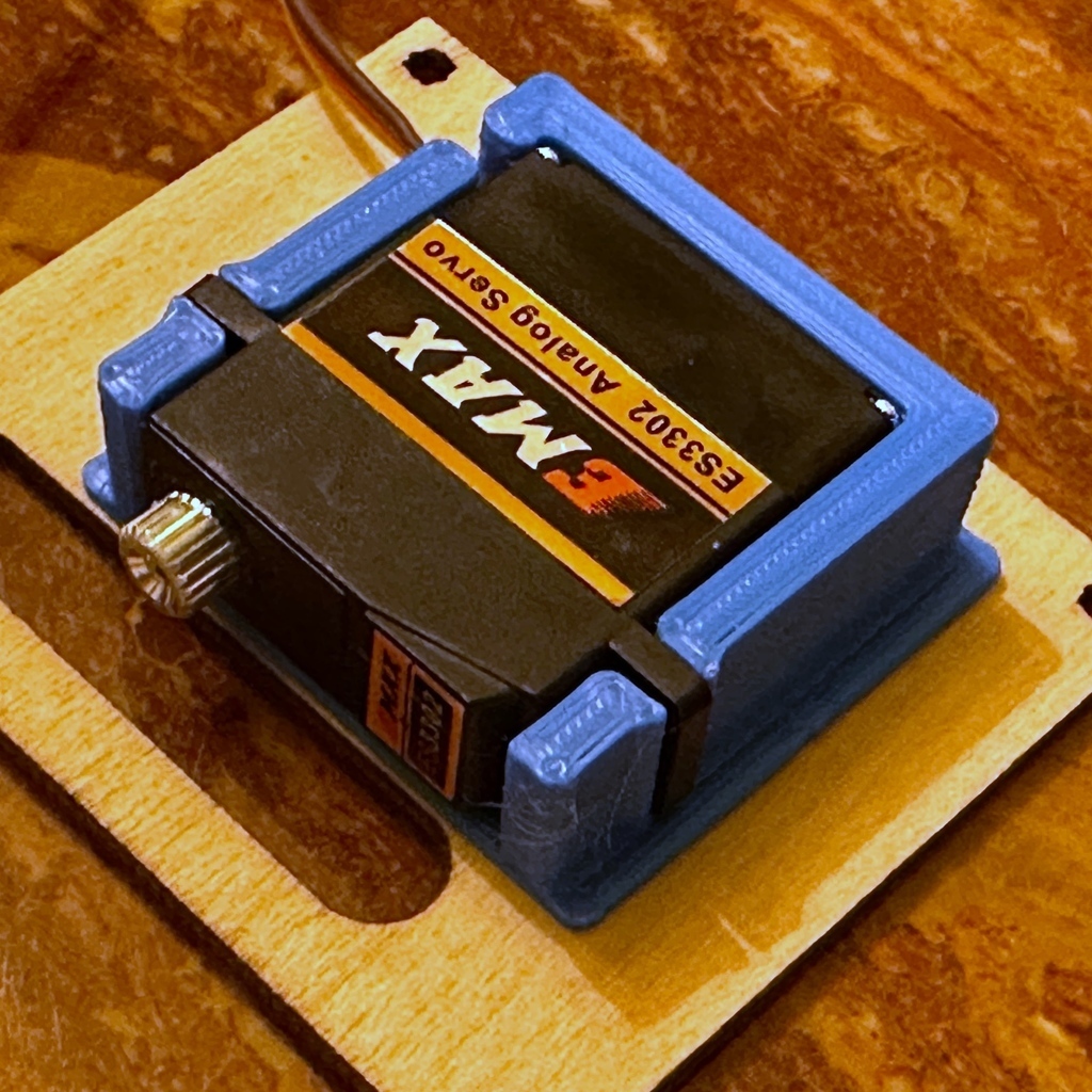Free 3D file Servo Mount for EMax ES3302 🚁・3D printer design to ...