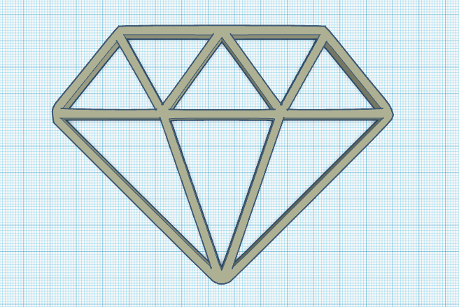 STL file Diamond wall sculpture・Model to download and 3D print・Cults