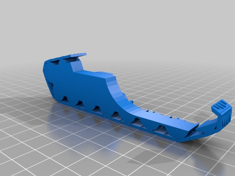 Free STL file New crawler tank side track with detail - Nurgle - WH40k ...