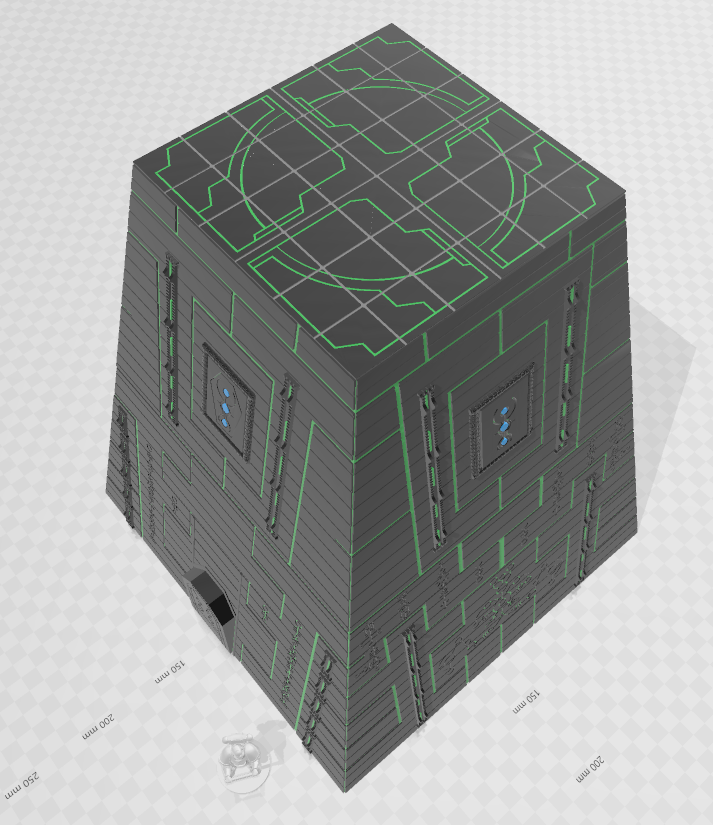 Free STL file DIY - Necron Ziggurat (Large) - WH40k 🎲・3D printer design ...