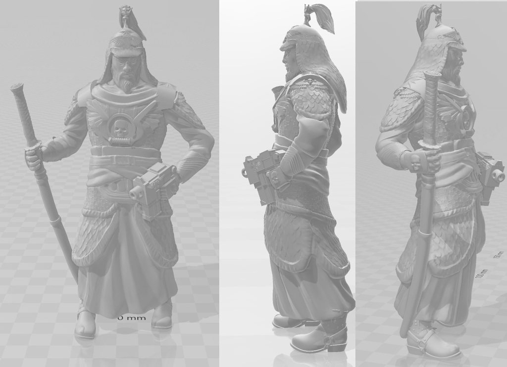 Free STL file Teron Hura-Gan statues - WH40k・3D printable design to ...