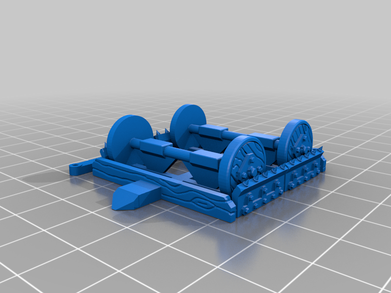 Free STL file Necromunda Hauler Space Cargo wagon - WH40k・Object to ...