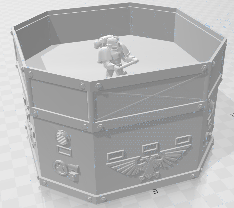 Free STL file Pre-Fab Bunker 5 - WH40k 🎲・Object to download and to 3D ...