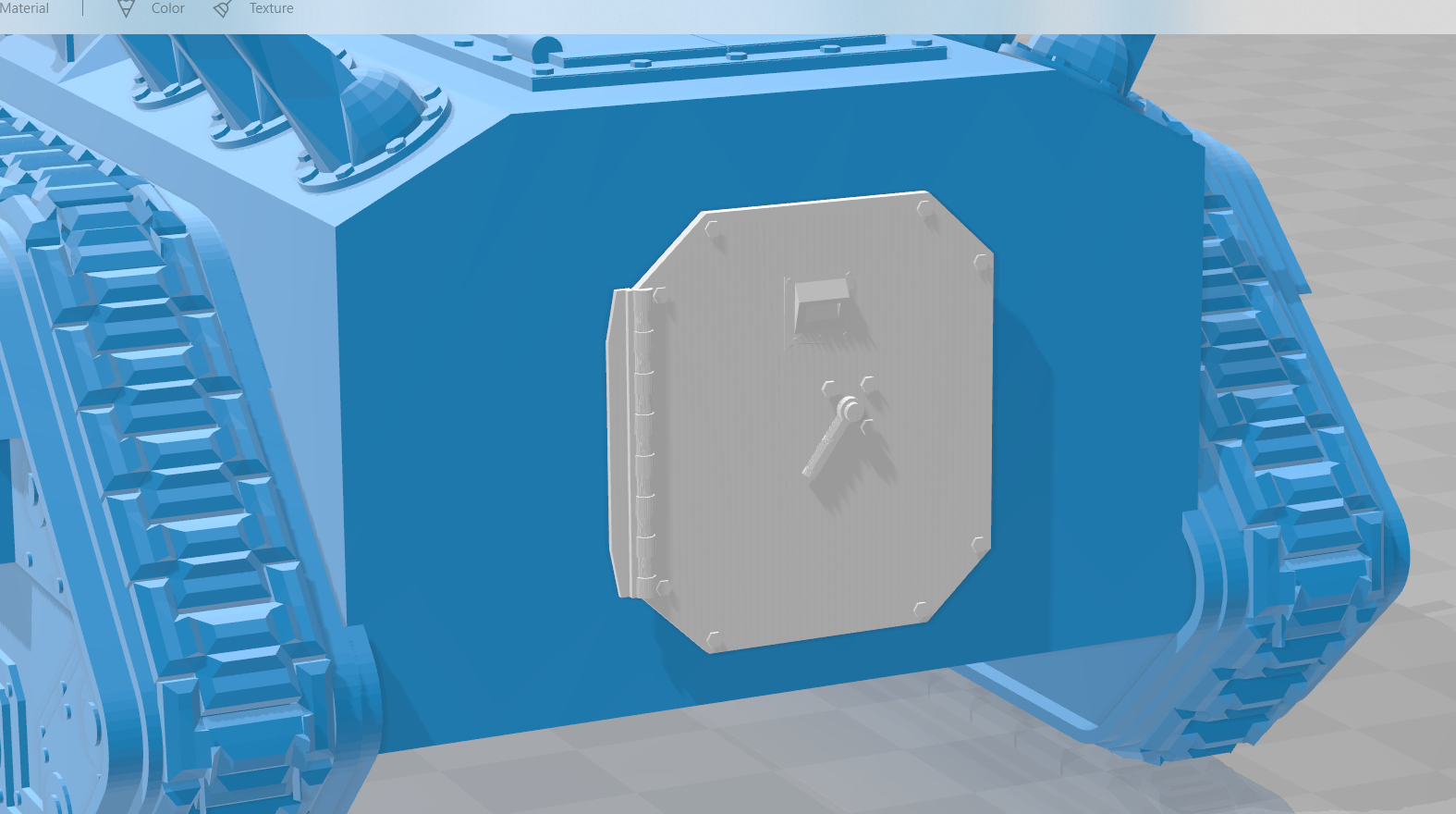 Free STL file Alternate rear doors for Chimera like vehicles - WH40k・3D ...