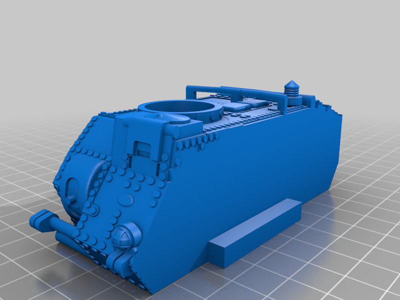 Free STL file Urdeshi AT70 Reaver MBT - WH40k・3D print object to ...