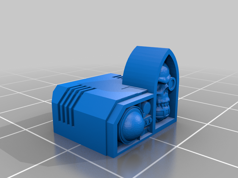 Free STL file Hurricane Bolter frame for Aegis turret or Tarantula base ...