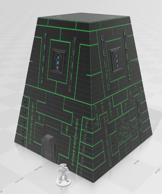Free STL file DIY - Necron Ziggurat (Large) - WH40k 🎲・3D printer design ...