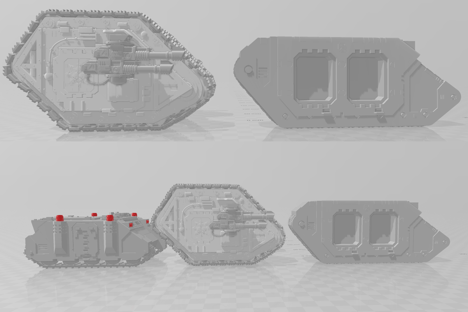 Free STL file Land Raider Mk1 - Landrunner Heroic scale - WH40k 🎲・3D ...