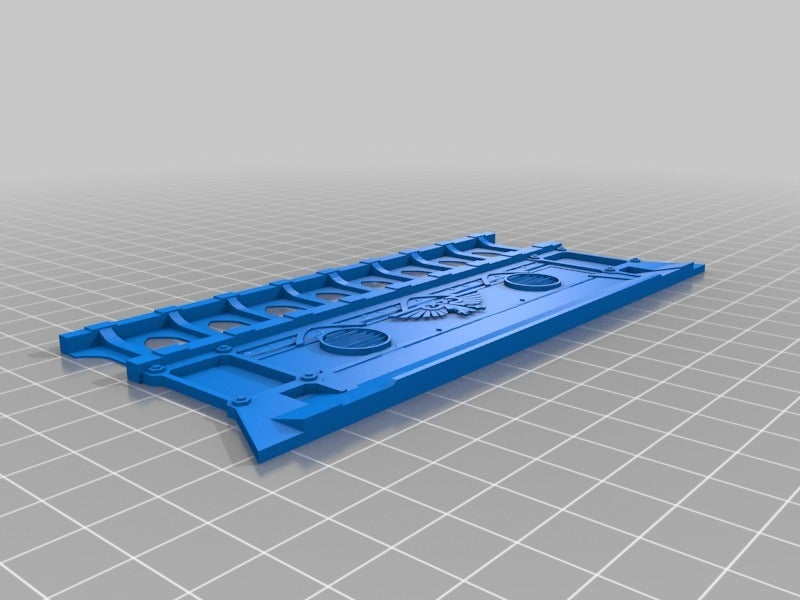 Free STL file Gothic Building - whole wall detail - WH40k 🏗️・3D print ...