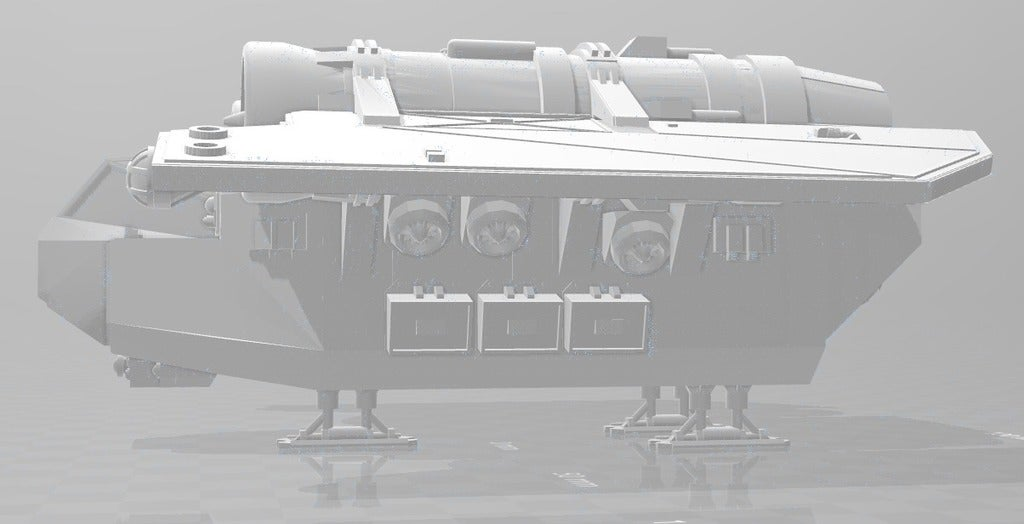 Free STL file Arvus Lighter like flyer - WH40k 🎲・Template to download ...