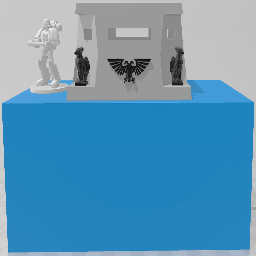 Free STL file Pre-Fab Bunker Lookout for top of building - WH40k・Design ...