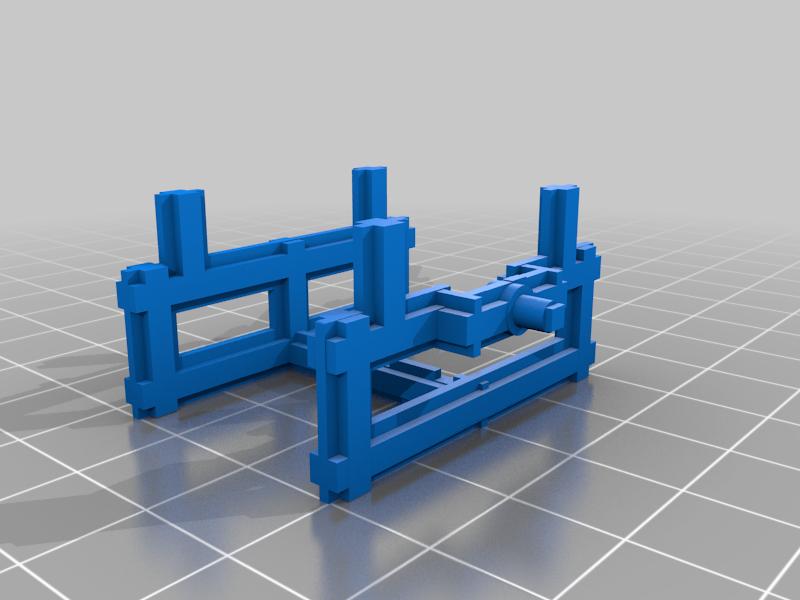 Free STL file Hurricane Bolter frame for Aegis turret or Tarantula base ...