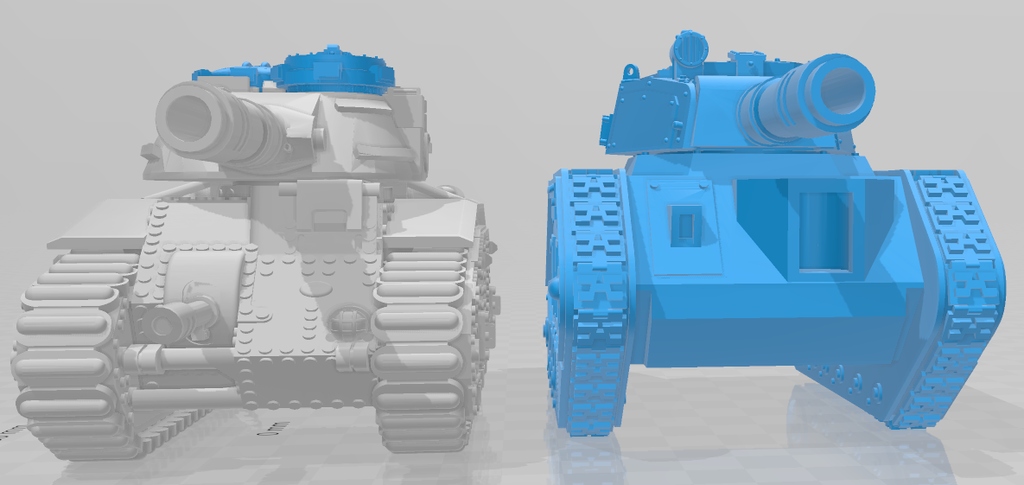 Free STL file Urdeshi AT70 Reaver MBT - WH40k・3D print object to ...