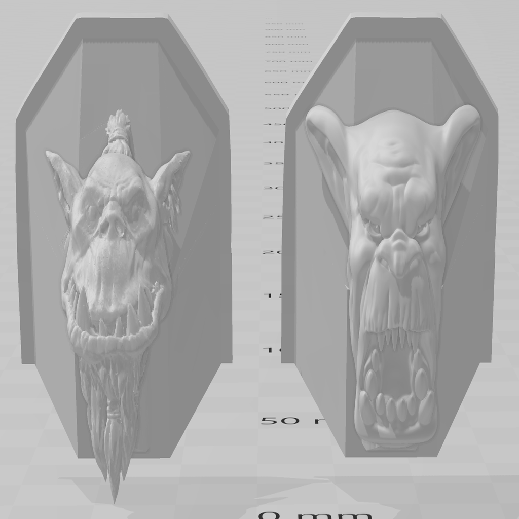 Free STL file Statue Wall Base/Shelf - WH40k・3D printing model to ...