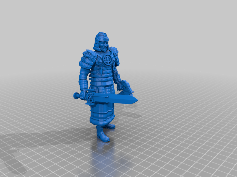 Free STL file Teron Hura-Gan statues - WH40k・3D printable design to ...
