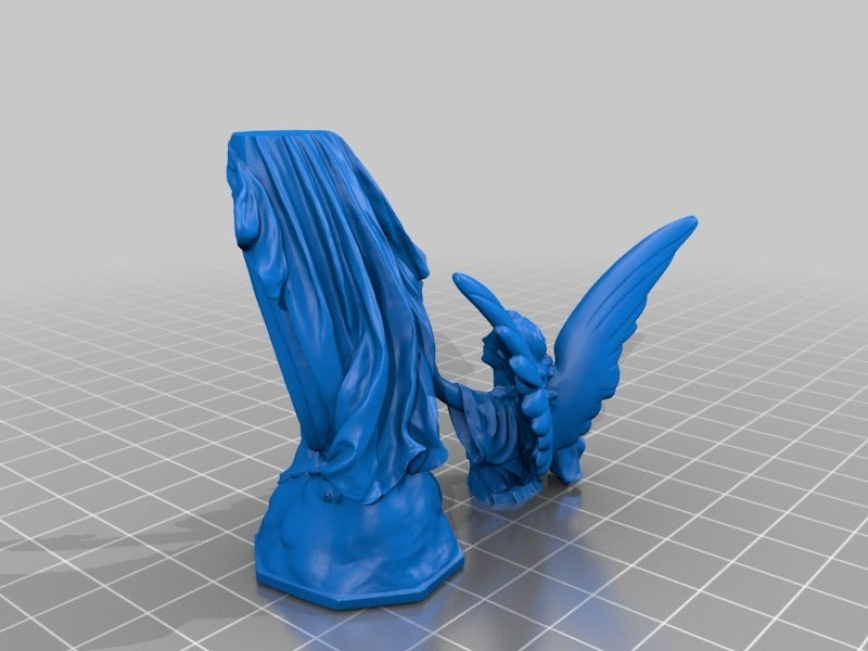 Free STL file Angelus Imperatoria WH40k - Statue 🏛️・3D printer design ...
