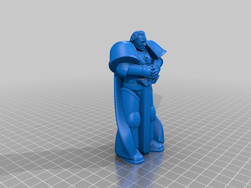 Free STL file The Primarchs (statues) - WH40k 🎲・3D printer model to ...