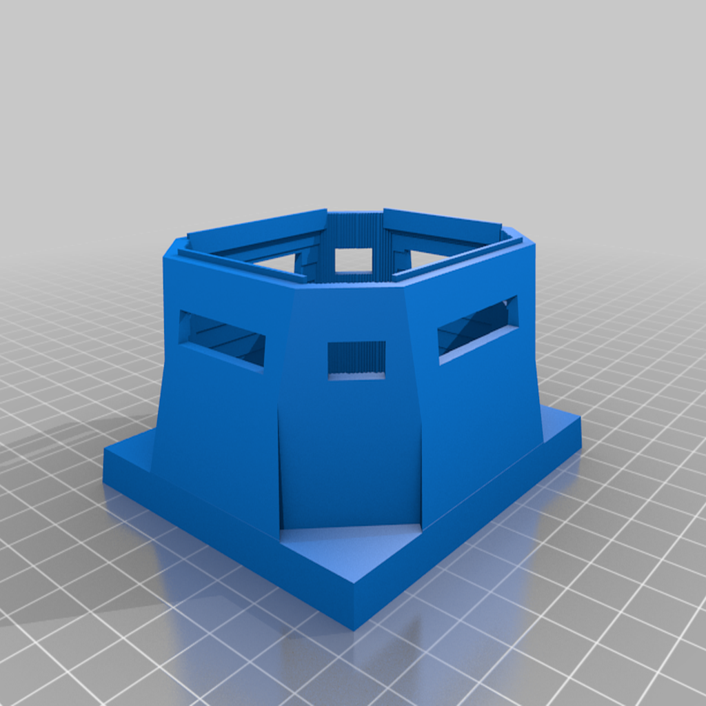 Free STL file Pre-Fab Bunker Lookout for top of building - WH40k・Design ...
