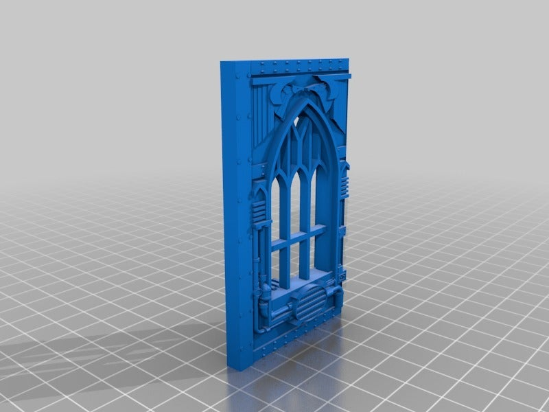 Бесплатный STL файл Cathedral Upper Wall and Windows - WH40k 🎲・3D ...