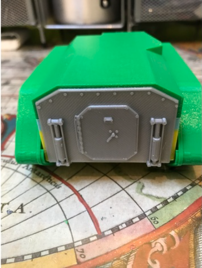 3D printing Alternate rear doors for Chimera like vehicles - WH40k・Cults