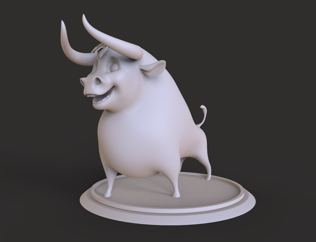 Archivo OBJ Ferdinand_bull・Modelo imprimible en 3D para descargar・Cults