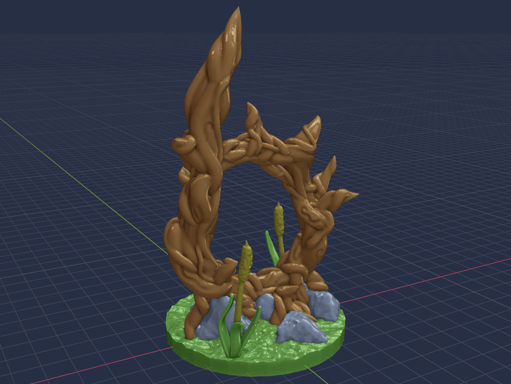 Free STL file Magic Portal Tree - Support Free・3D printer model to ...