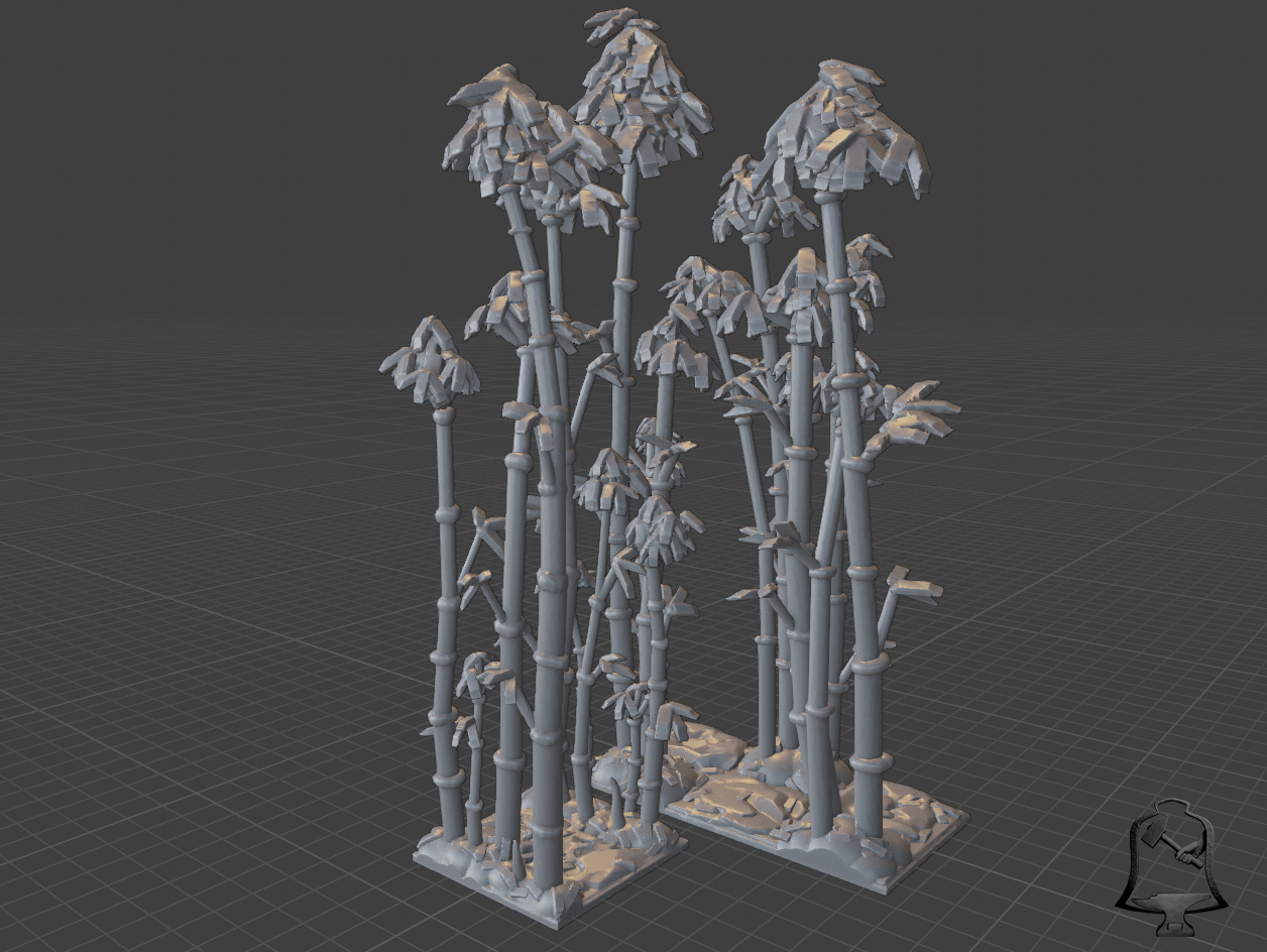 Download STL file OpenFoliage Bamboo Path Set • 3D printing model ・ Cults