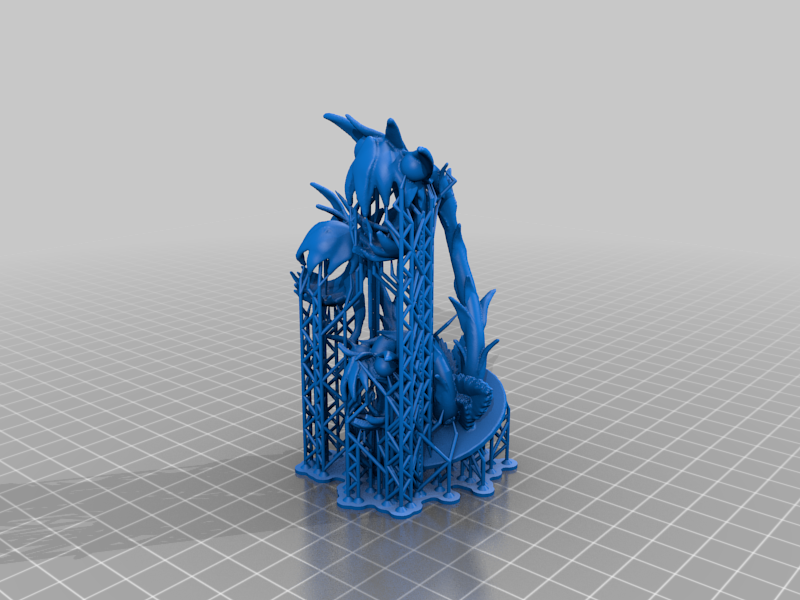 Free STL file OpenFoliage Evil Plants - Fully Supported・3D printing ...