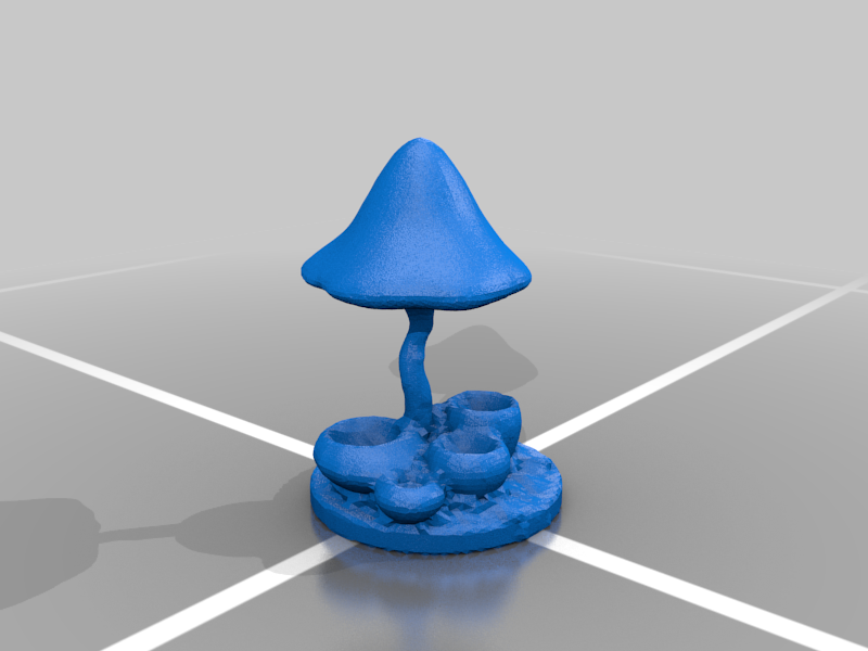 Free STL file OpenFoliage Mushroom Set 1 🍄・3D print model to download・Cults
