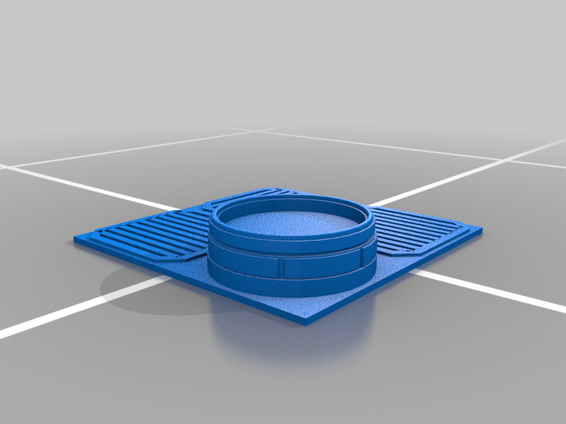 Fichier STL gratuit Ensemble de murs modulaires pour vaisseau spatial ...