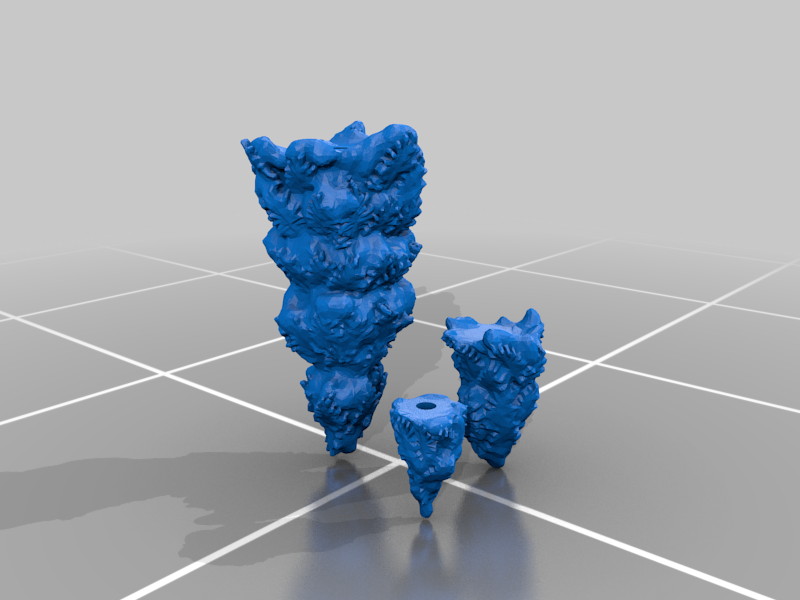 Free STL file OpenFoliage Forest Tiles - Set 1 🎲・3D printer model to ...