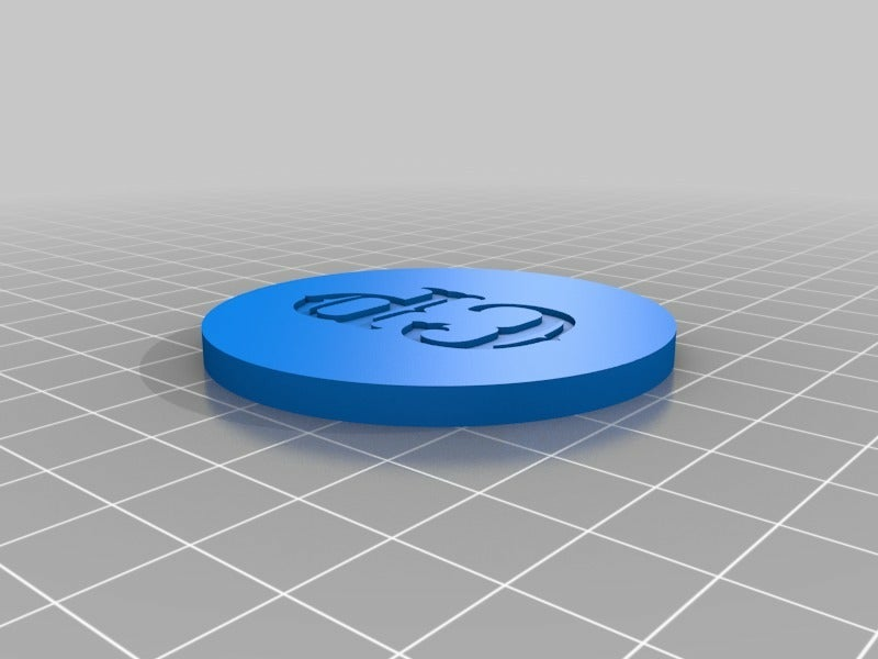 Бесплатный STL файл Command Point Token 40k・Дизайн для загрузки и 3D ...