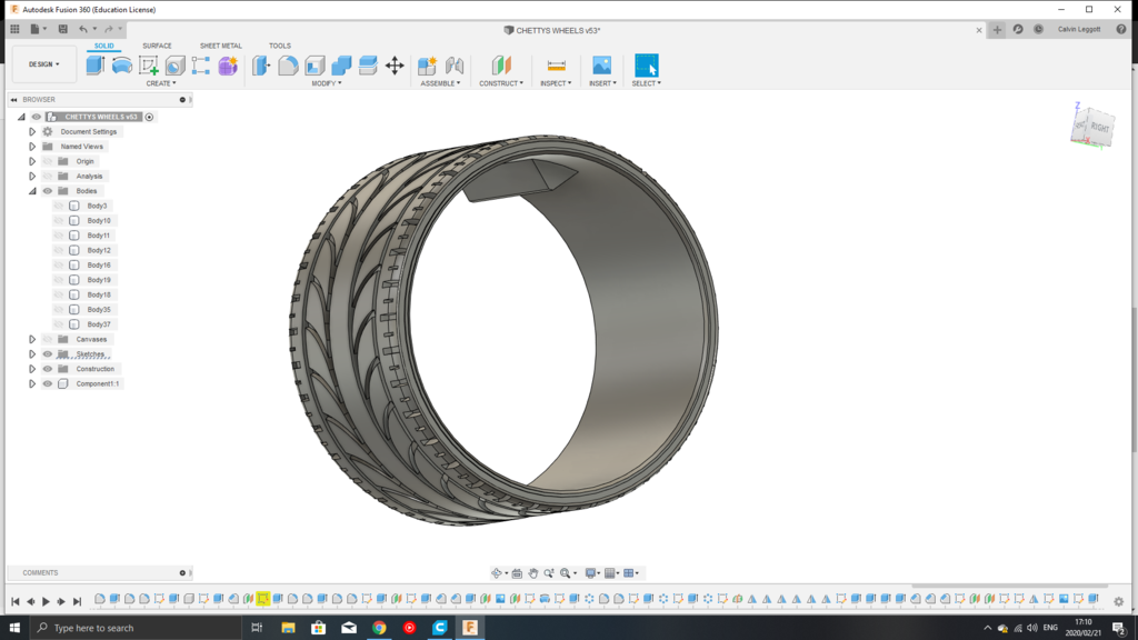 Free STL file Wheel・Design to download and 3D print・Cults