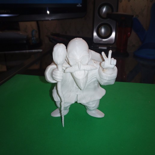 Download free 3D printing designs Master Roshi Dragon Ball Z ・ Cults