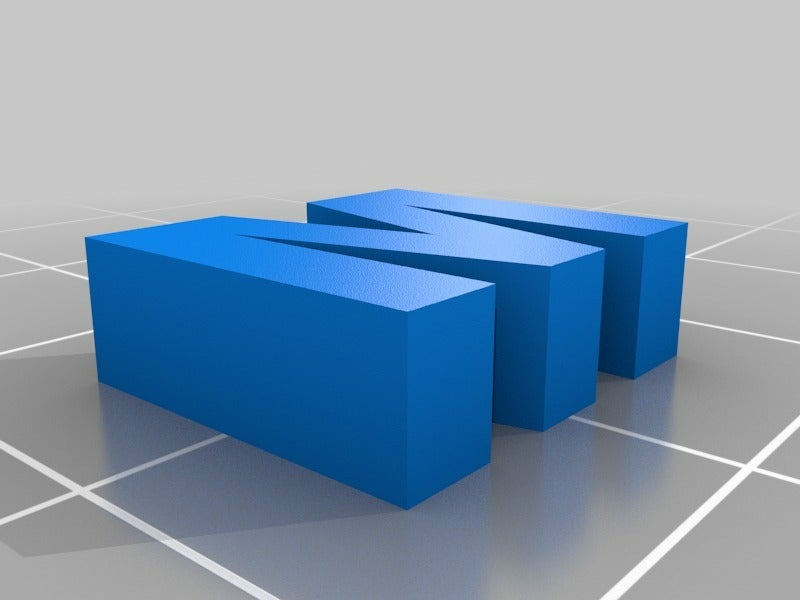 Free STL file Letter M・3D printing model to download・Cults