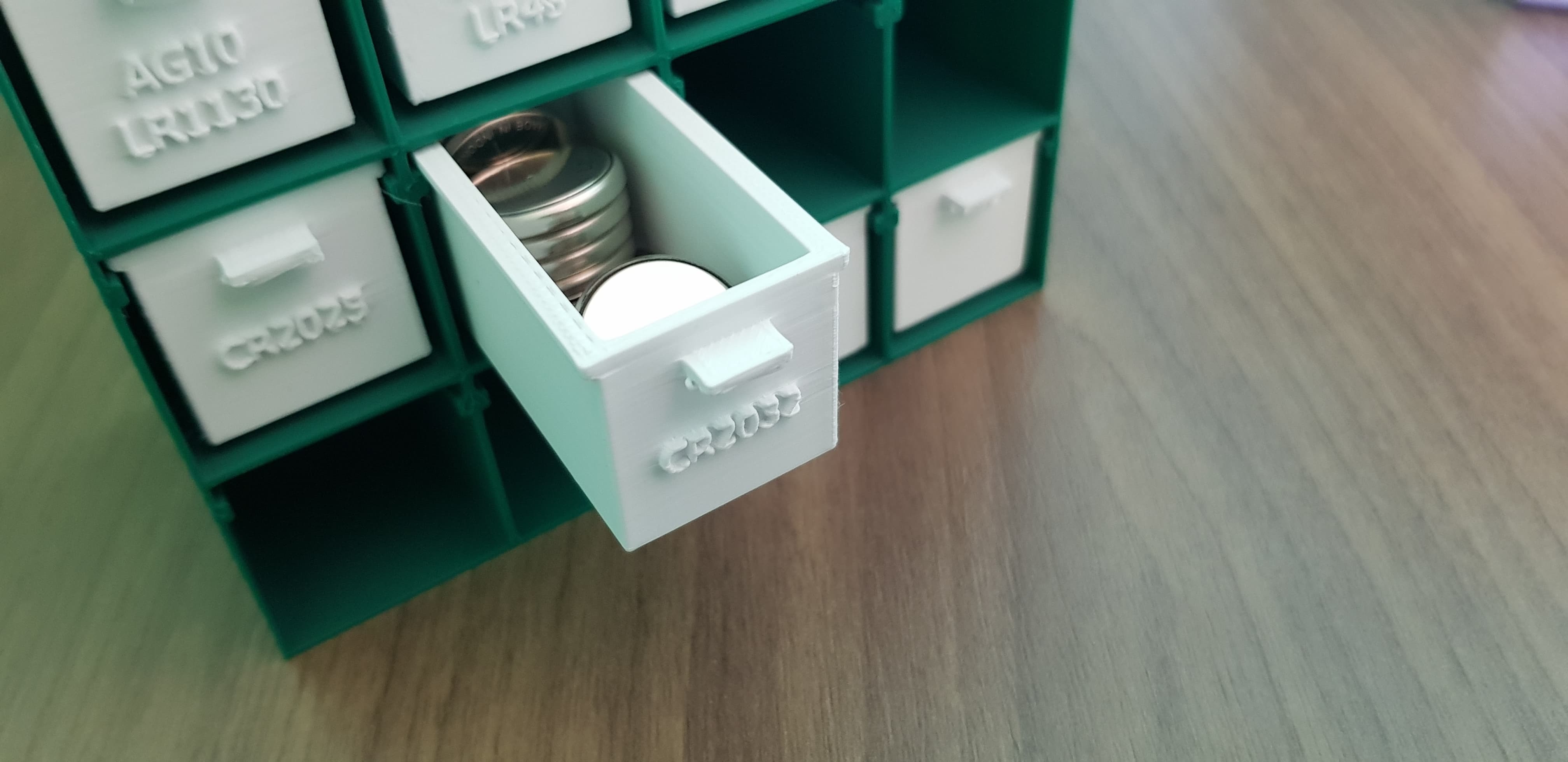 Free STL file Drawers storage organizers button cell organizers 🧹・3D ...