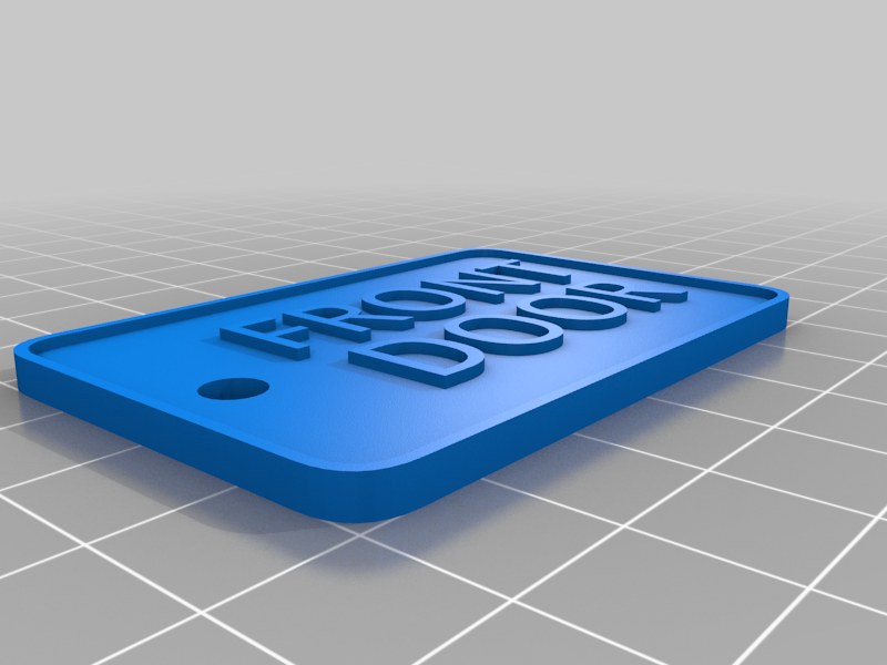 Free 3D file Flat/Apartment key identifiers.・3D printer model to ...