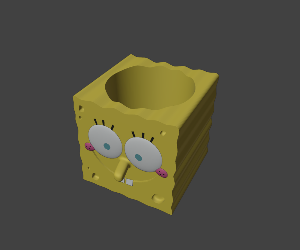 3D file SpongeBob Mate・3D printing design to download・Cults