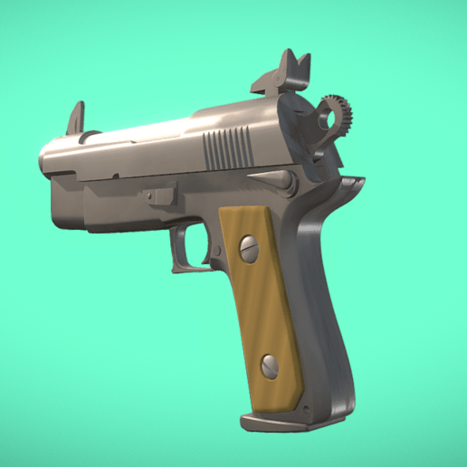 Download STL file Fortnite Handgun • Model to 3D print ・ Cults