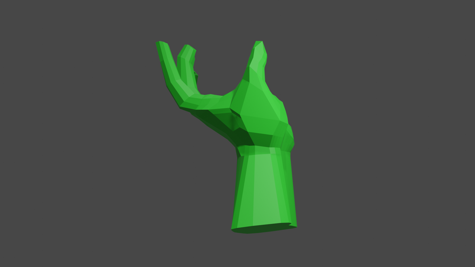 OBJ file Hand・3D printable design to download・Cults