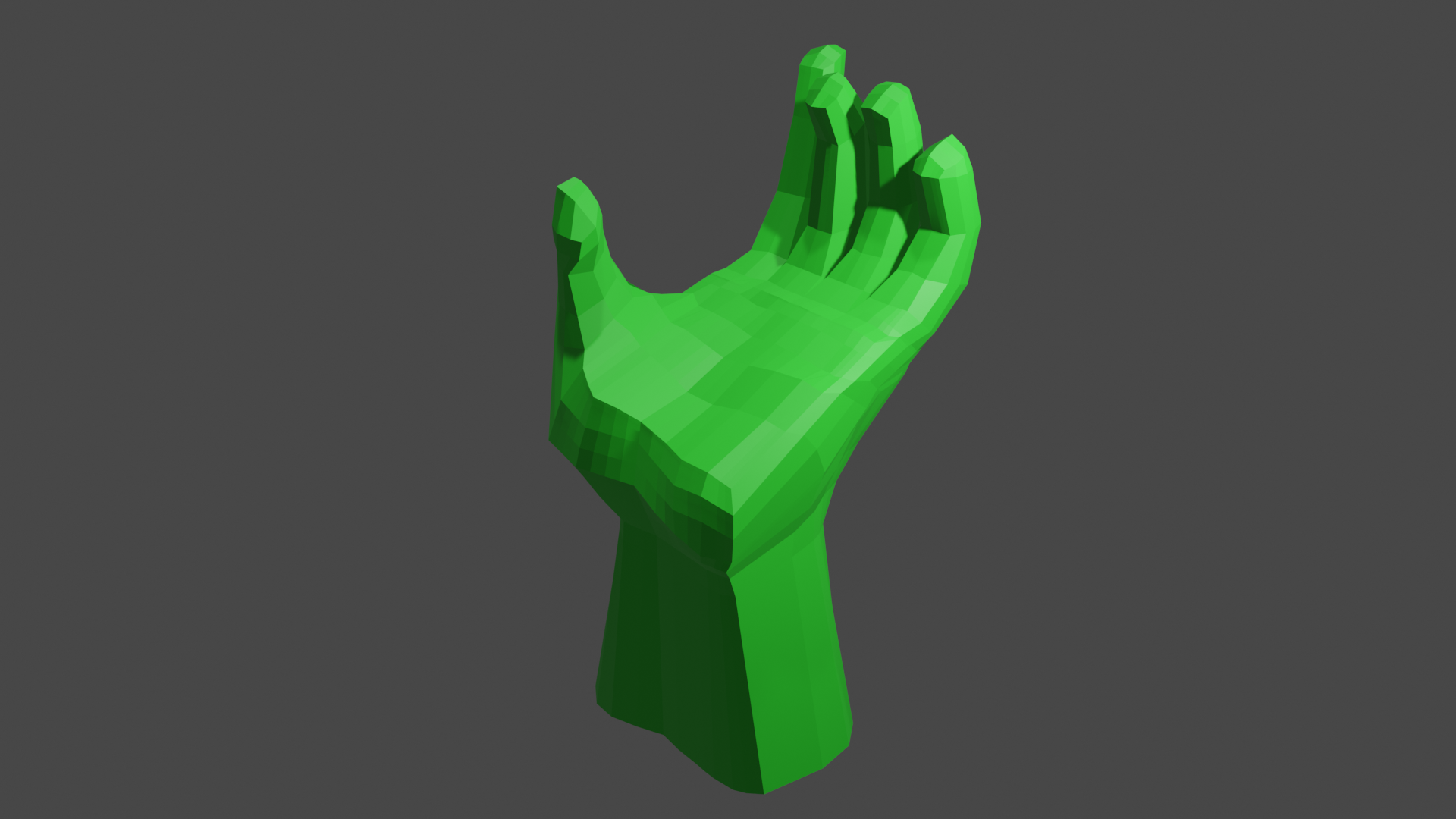 OBJ file Hand・3D printable design to download・Cults