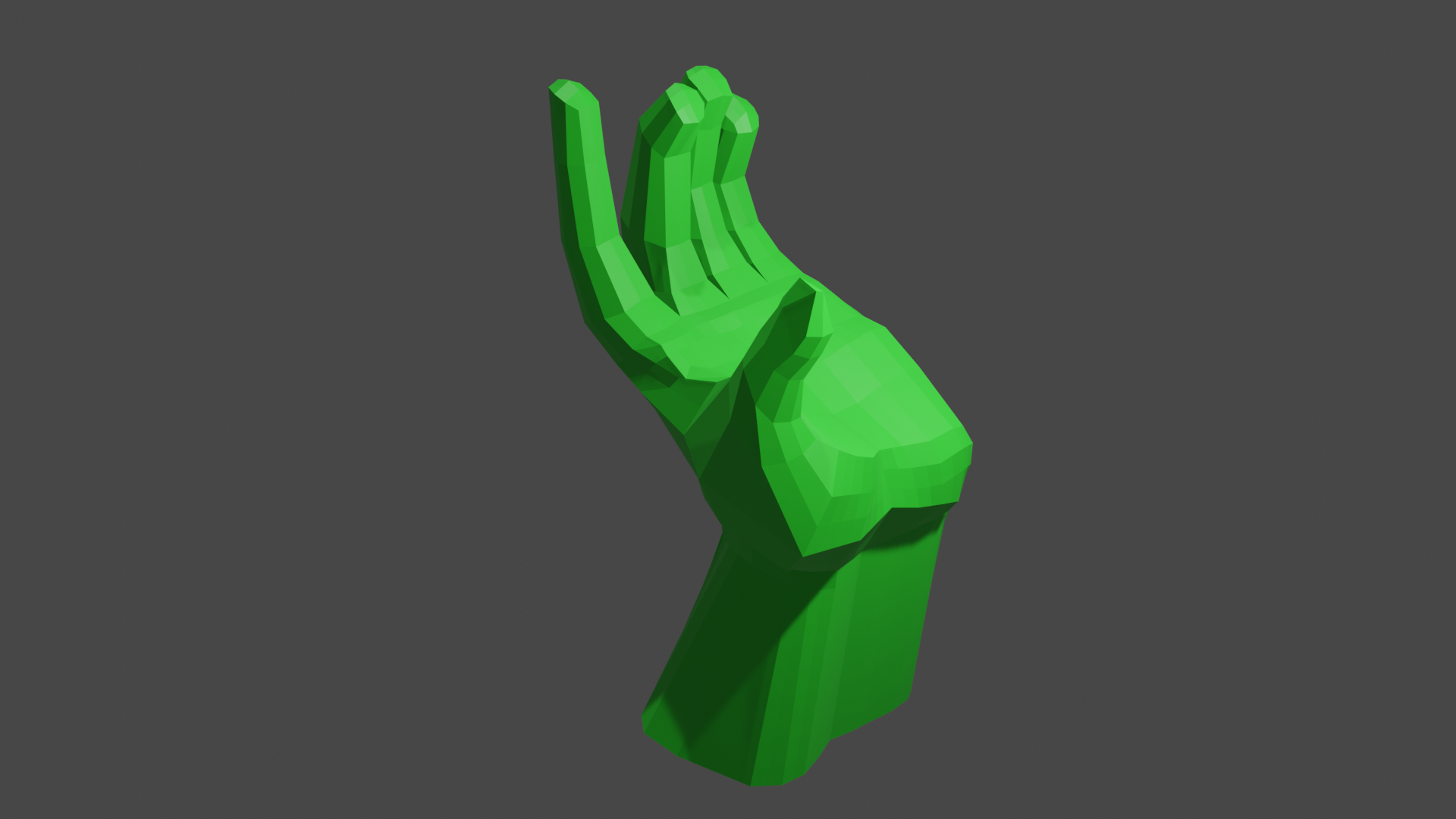 OBJ file Hand・3D printable design to download・Cults