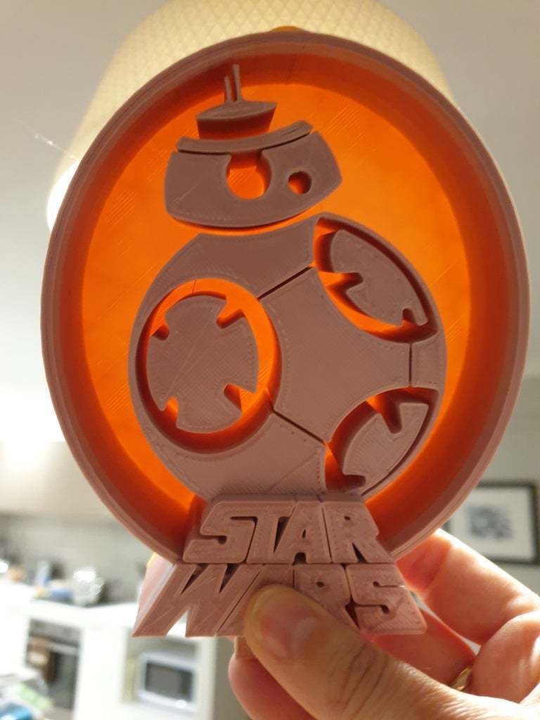 Free STL file Star Wars BB8 Headphones Stand・3D printer design to ...