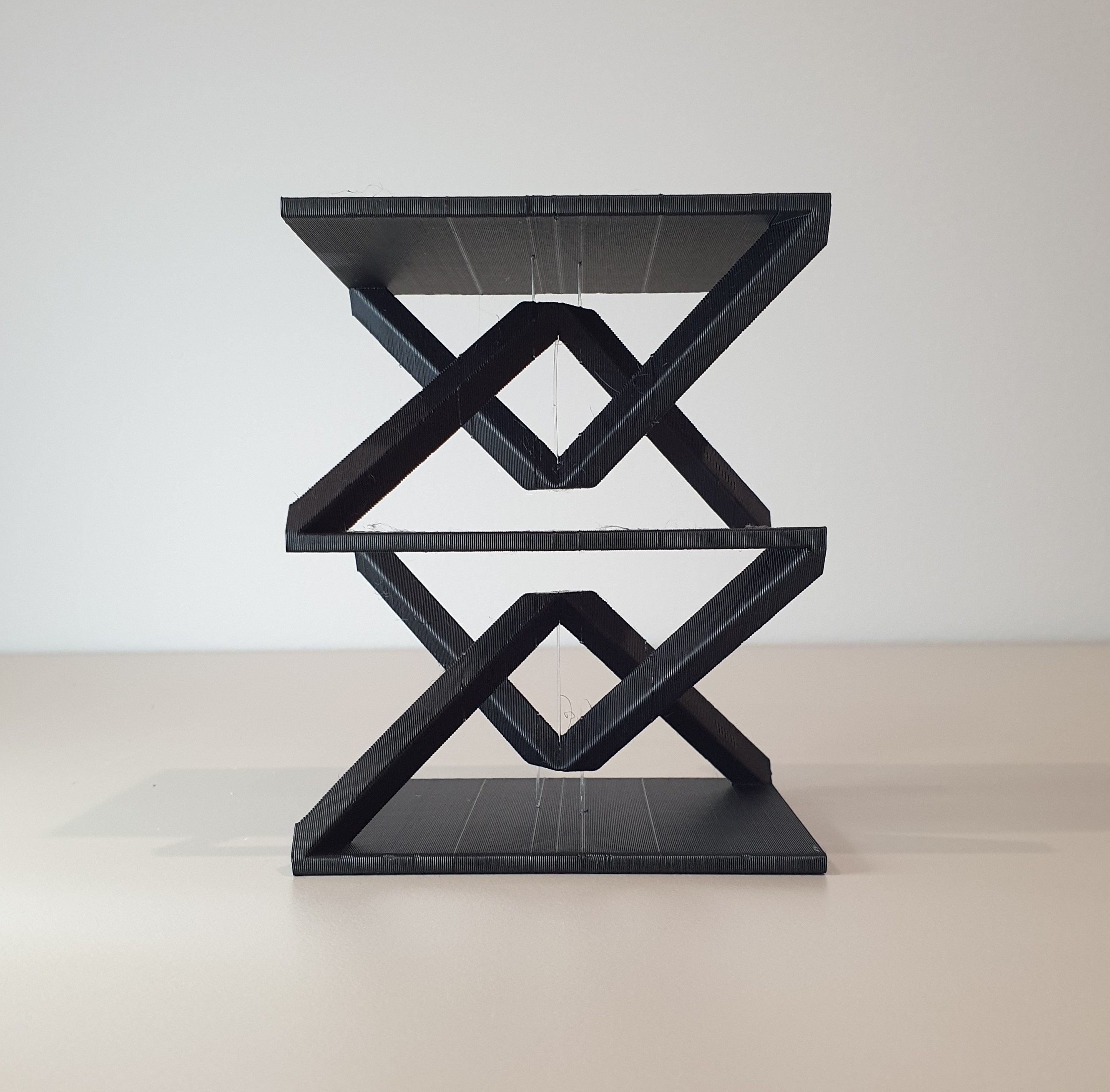 STL file Arrow Tensegrity Table - print in place・3D print object to ...