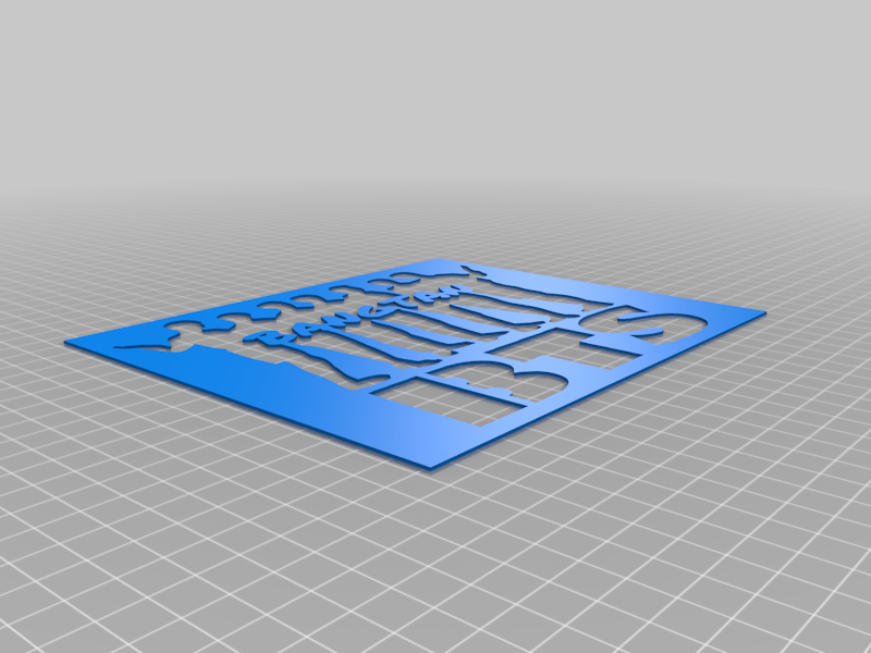 Free STL file BTS Stencils・3D print design to download・Cults