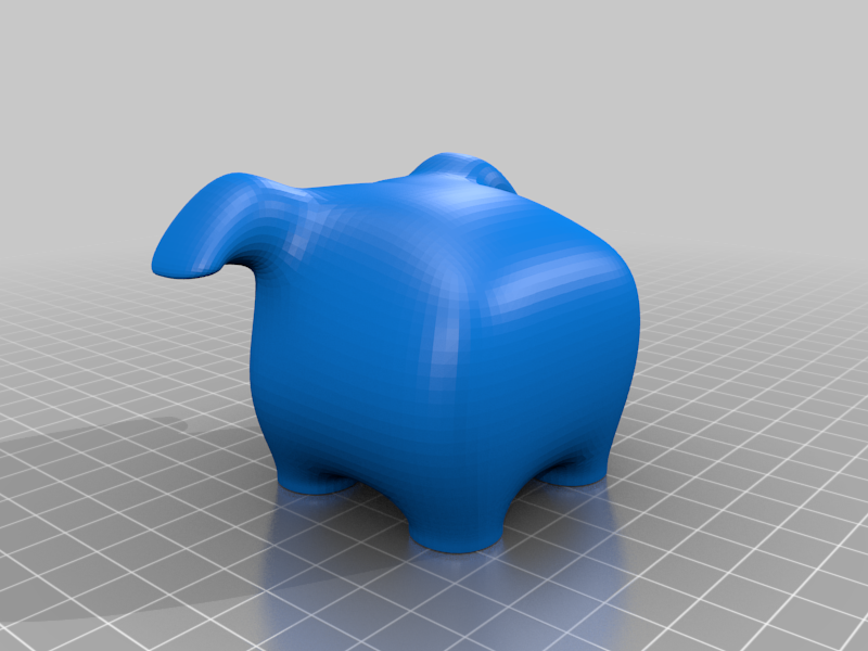 Free STL file Little pig・3D printable model to download・Cults