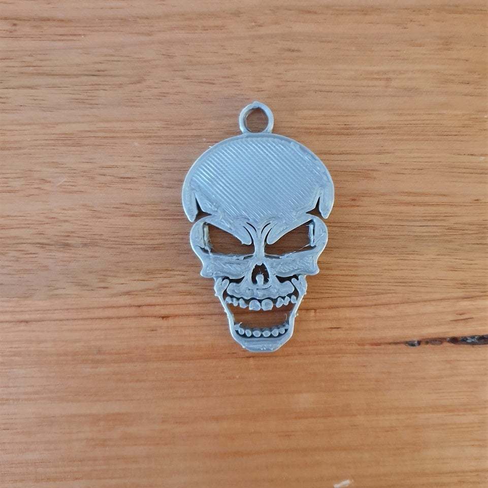 Free STL file Skull Keyring・3D printing template to download・Cults