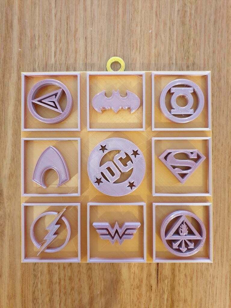 Free STL file DC Comics Art Picture・3D printing template to download・Cults