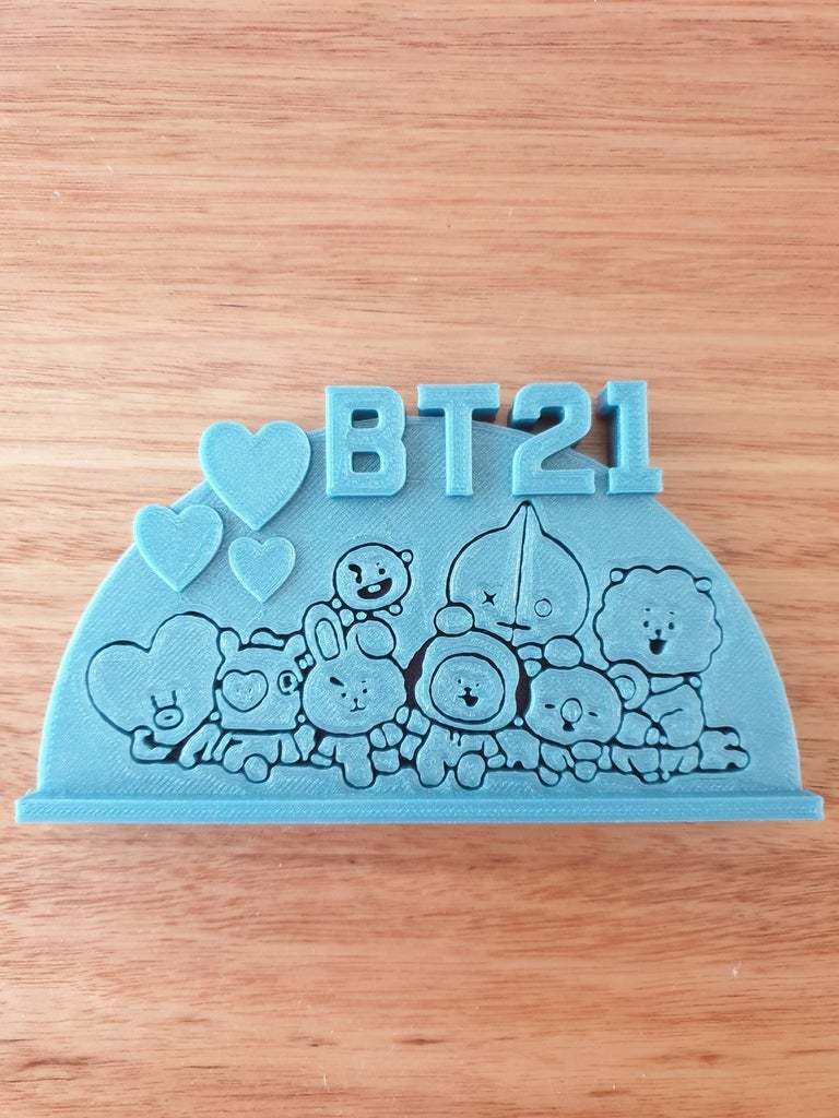 Free STL file BTS BT21 ornament (version 2)・3D printer model to ...