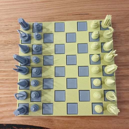 Download free STL file Chess board or checkers board ・ Cults
